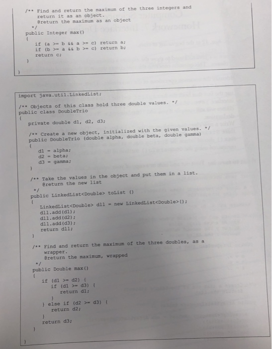 Solved An interface is a Java tool used to show the express | Chegg.com