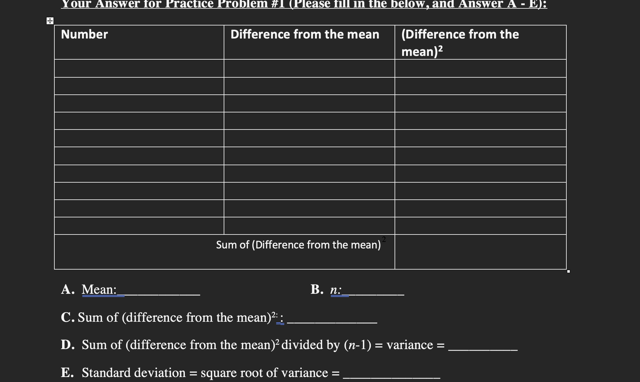 Solved Three (3) Practice Problems Complete the assignment | Chegg.com