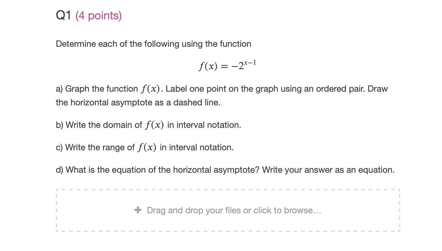 Solved Q1 (4 points) Determine each of the following using | Chegg.com