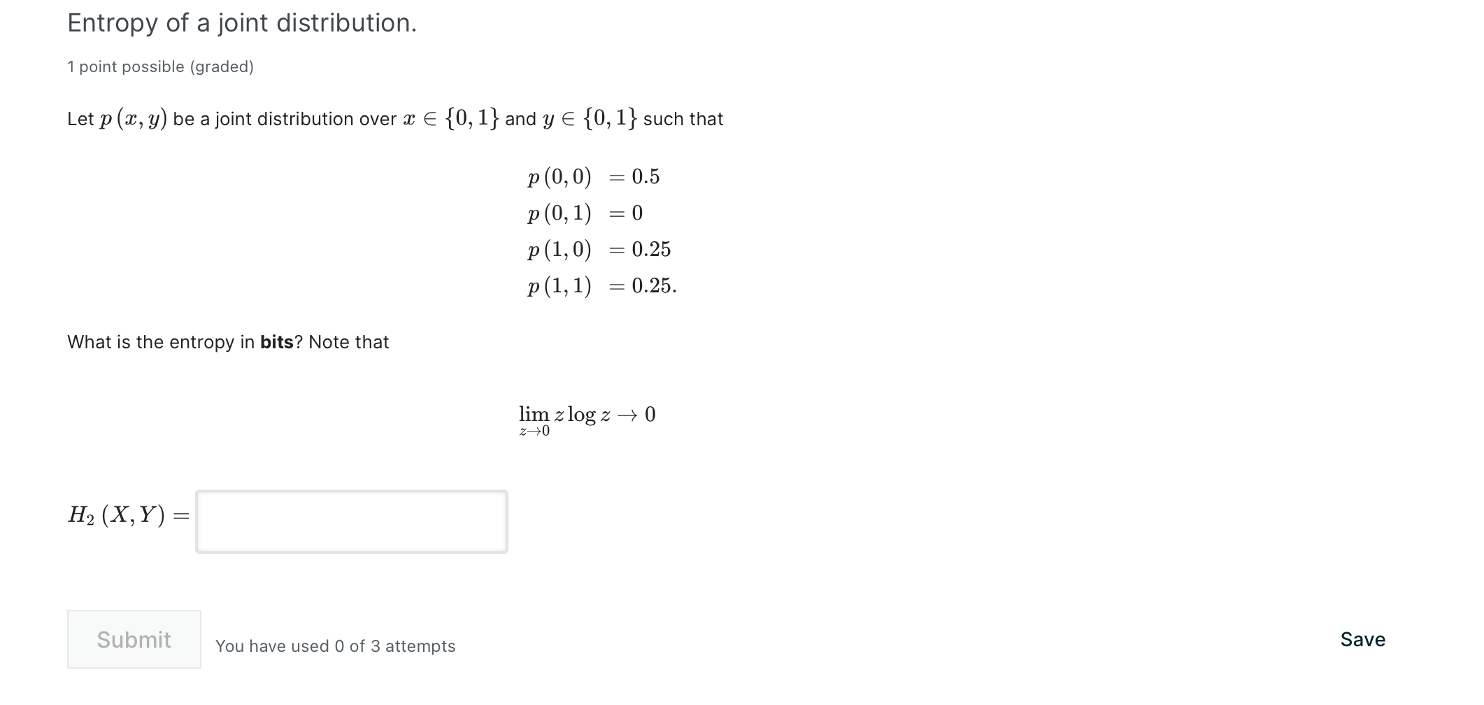 Solved Definition 61 The Mutual Information Between Two 