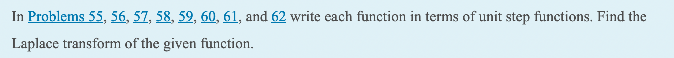 Solved In Problems 55,56,57,58,59,60,61, and 62 write each | Chegg.com