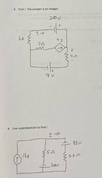 Solved 3. Find 1 . The answer is an integer. 4. Use | Chegg.com