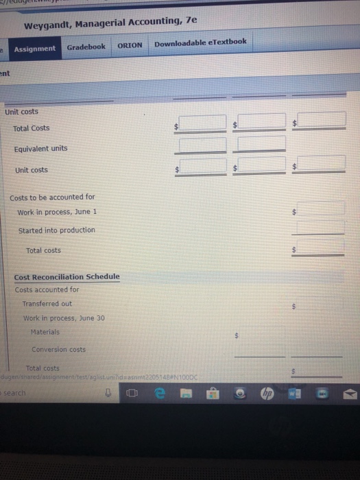 Solved Problem 3-2A (Part Level Submission) Rosenthal | Chegg.com