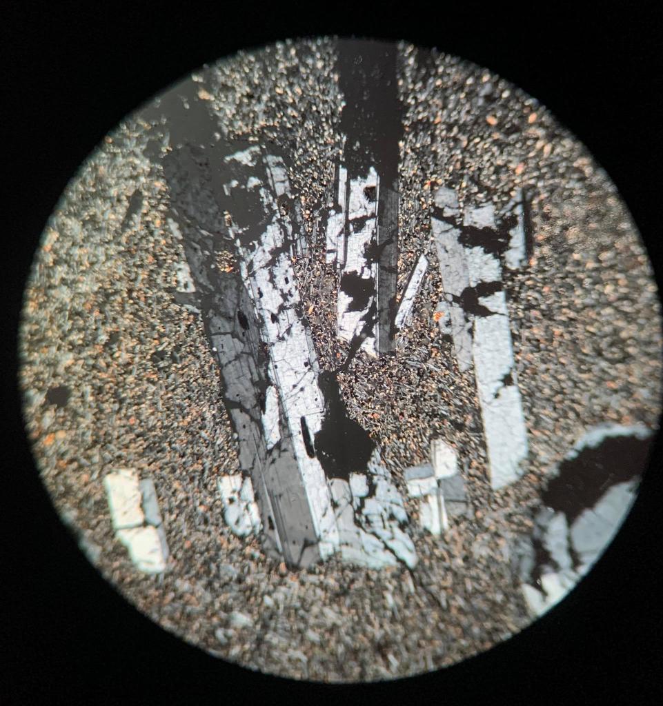 Solved Identify the phenocrysts of the basalt shown | Chegg.com