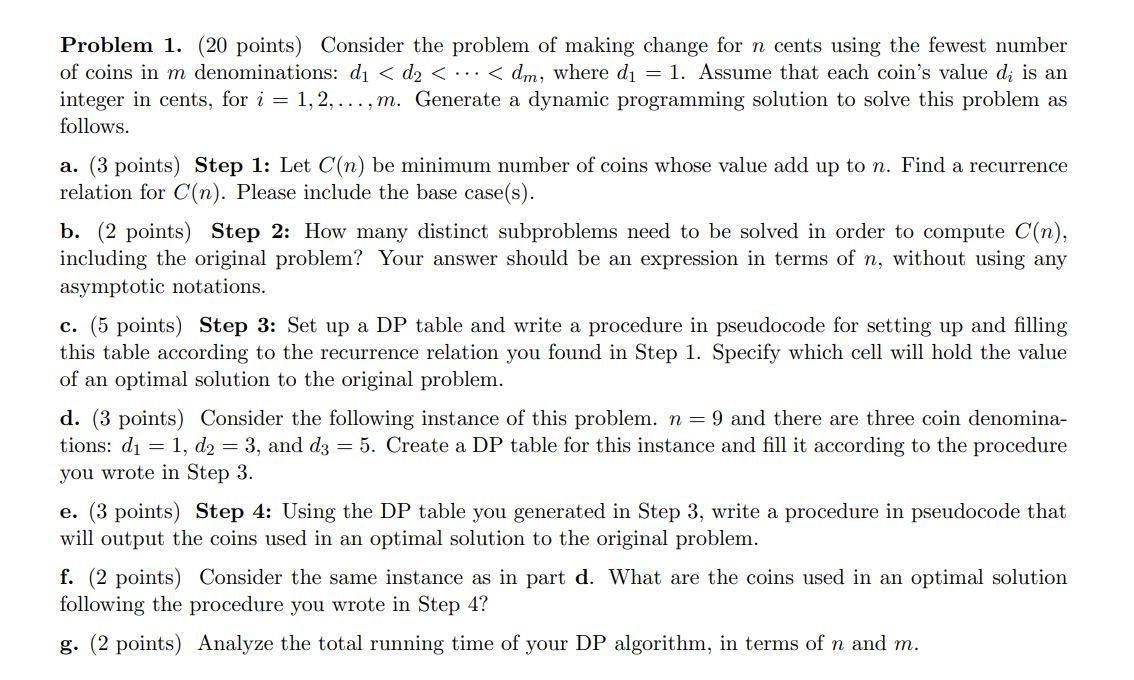 Solved I need help with this problem. so consider the | Chegg.com