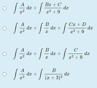 Solved Consider the following integral the decomposition of | Chegg.com
