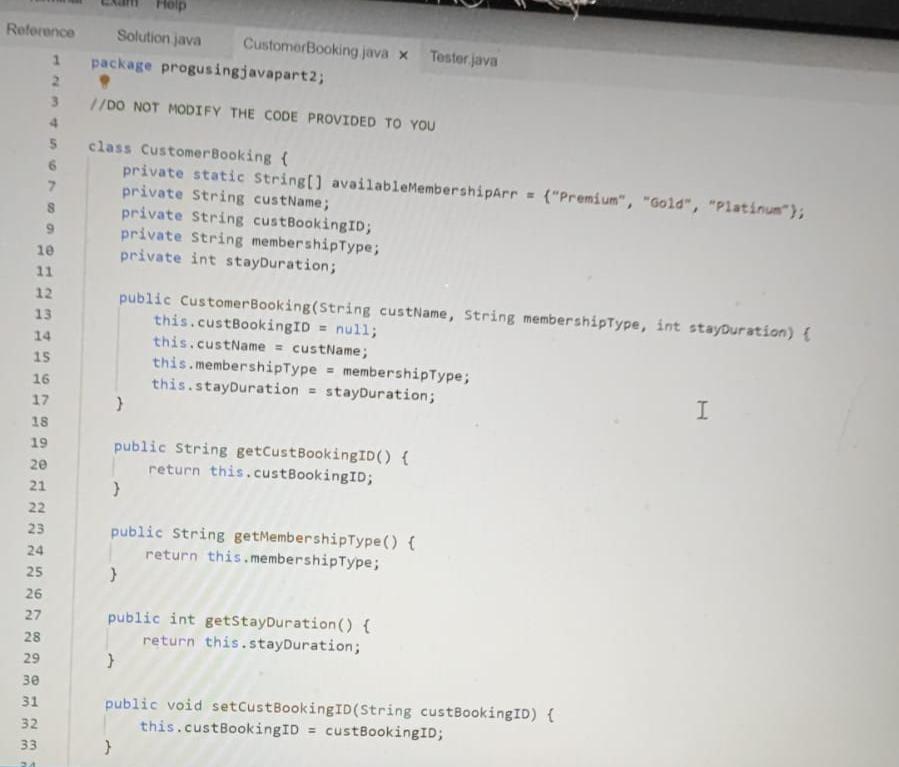 Solved Description: Paradise Stay, a popular resort wants to | Chegg.com