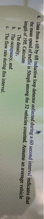 Solved Data from a 6ft by 6ft inductive loop detector | Chegg.com