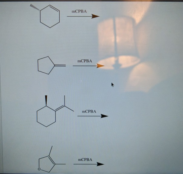 Solved MCPBA MCPBA MCPBA mCPBA | Chegg.com