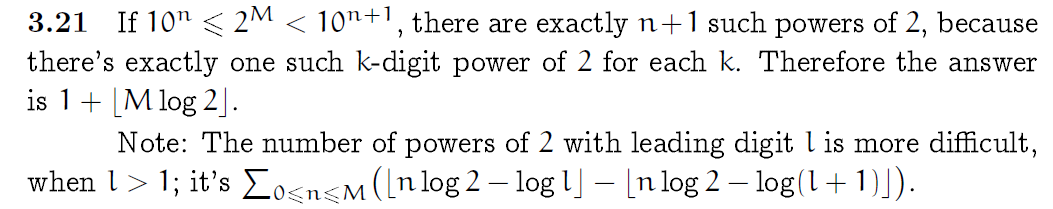 Solved 21 How many of the numbers 2m, for 0 1; it's [osnsm | Chegg.com