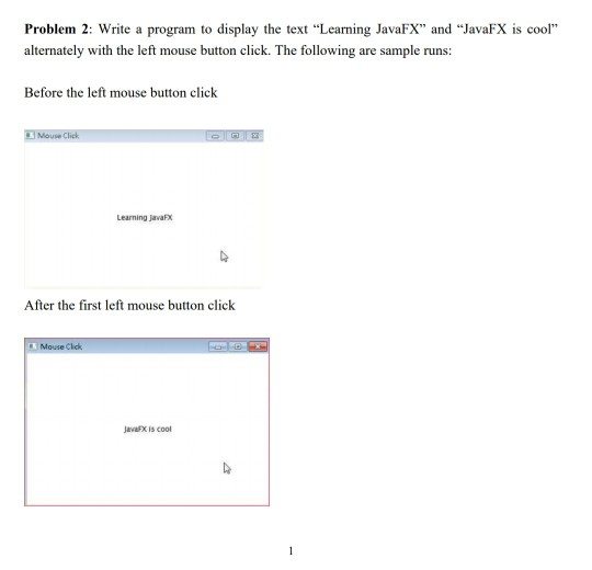 Solved Problem 2 Write A Program To Display The Text