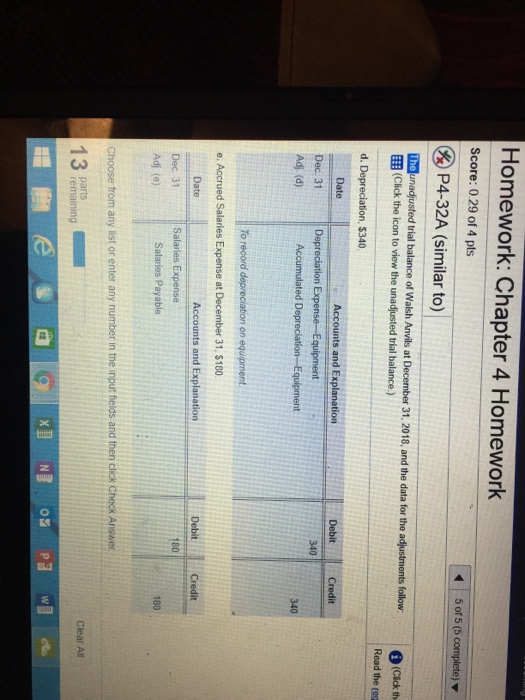 Solved Homework: Chapter 4 Homework Score: 029 of 4 pts | Chegg.com Solved Homework: Chapter 4 Homework Score: 029 of 4 pts | Chegg.com