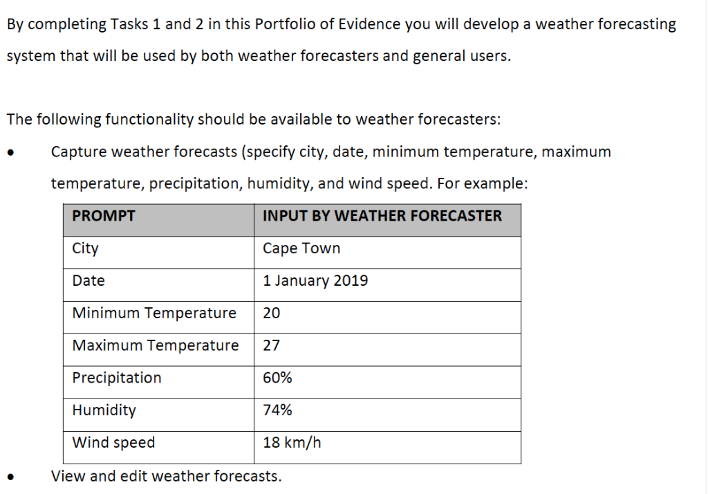 By completing Tasks 1 and 2 in this Portfolio of | Chegg.com