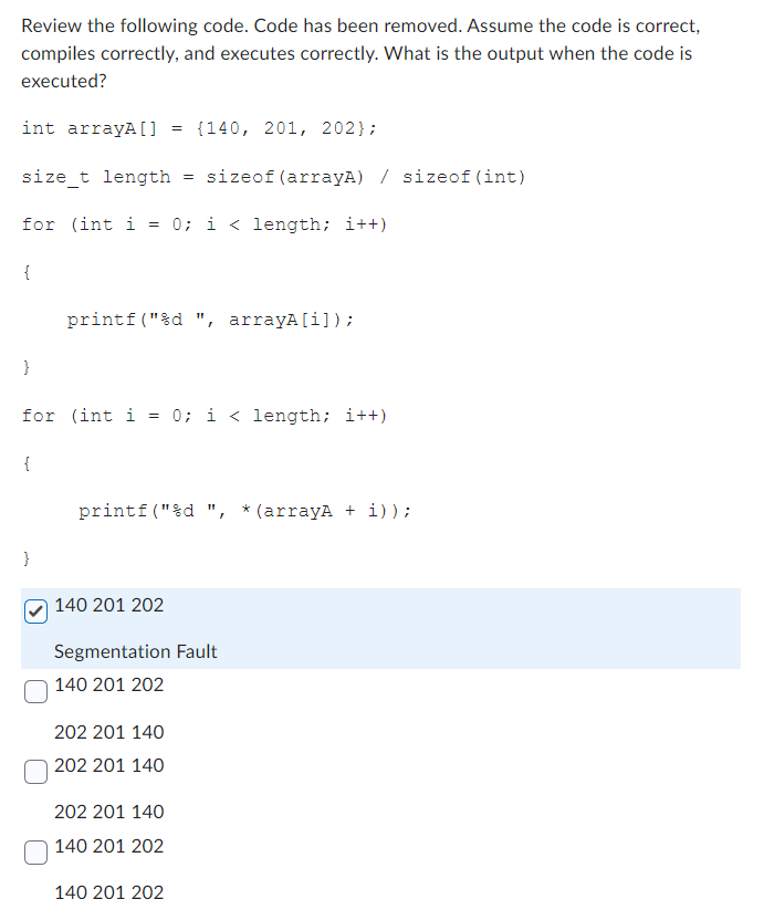 Solved Review the following code. Code has been removed. | Chegg.com