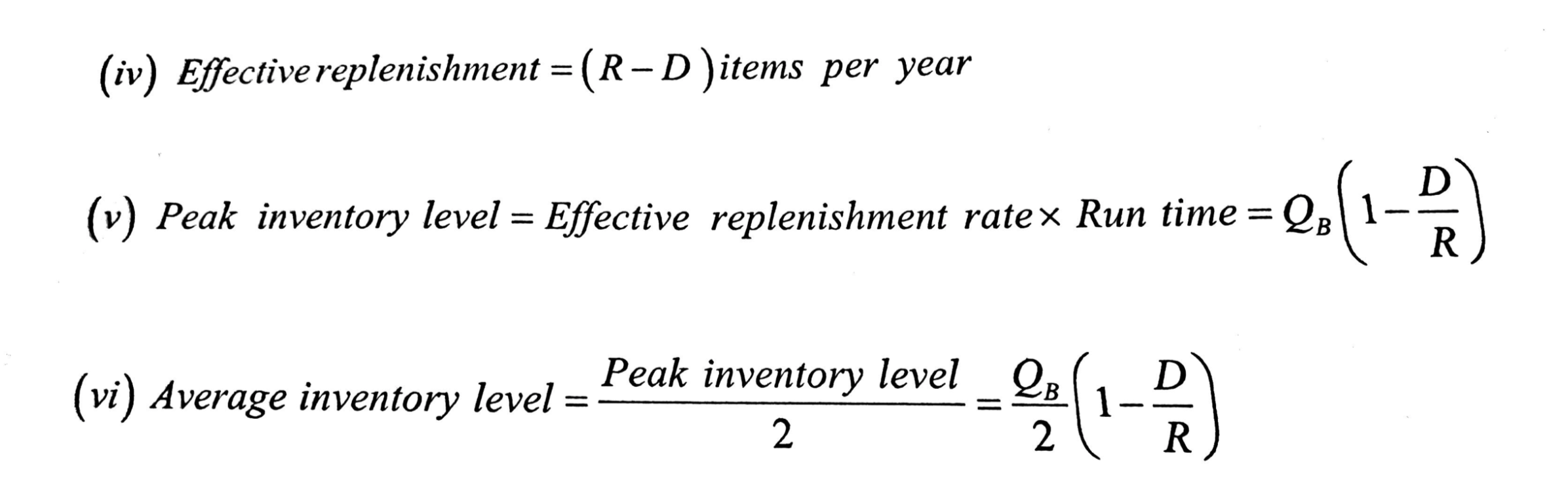 Solved INVENTORY CONTROL - EOQ, BOQ AND EBQ MULTIPLE | Chegg.com