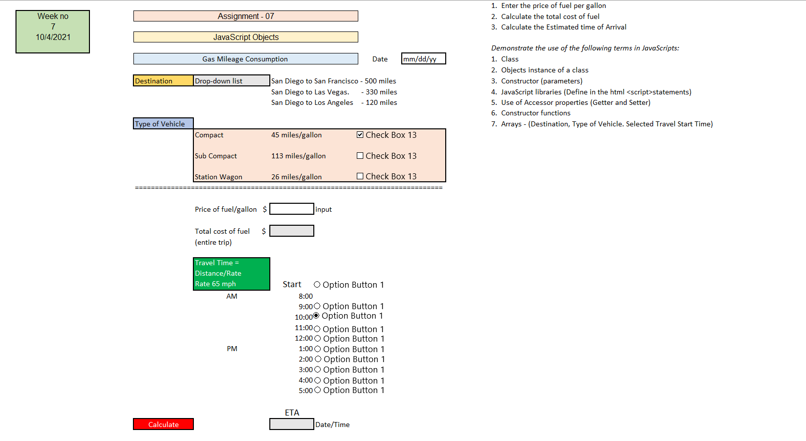 Solved Create a javascript program that takes the entered | Chegg.com
