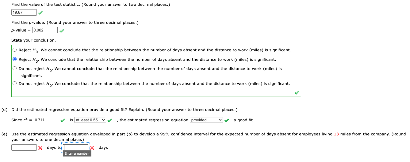 Solved statistical program is recommended. work for the | Chegg.com