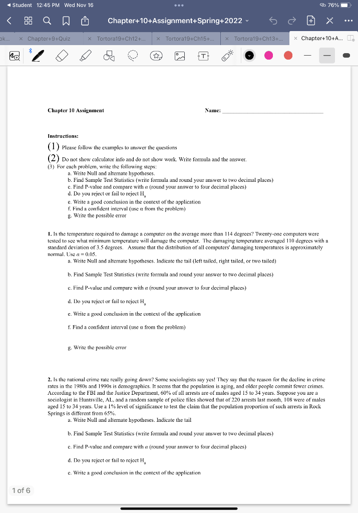 Solved Instructions: (1) Please follow the examples to | Chegg.com