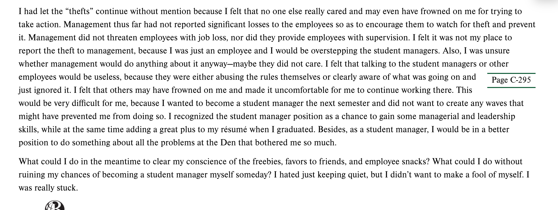 Solved Dilemma at Devil's Den Allan R. Cohen Babson College | Chegg.com