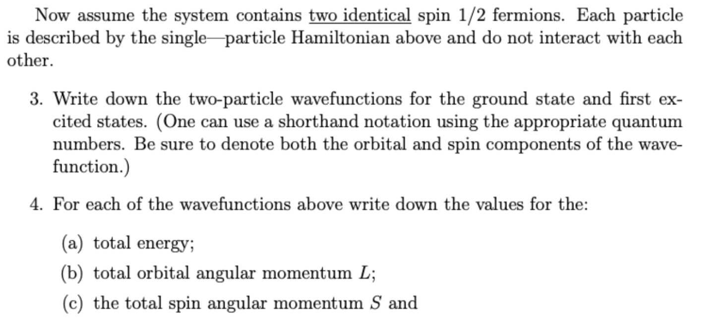 Solved Consider a system in which the particles of mass m | Chegg.com
