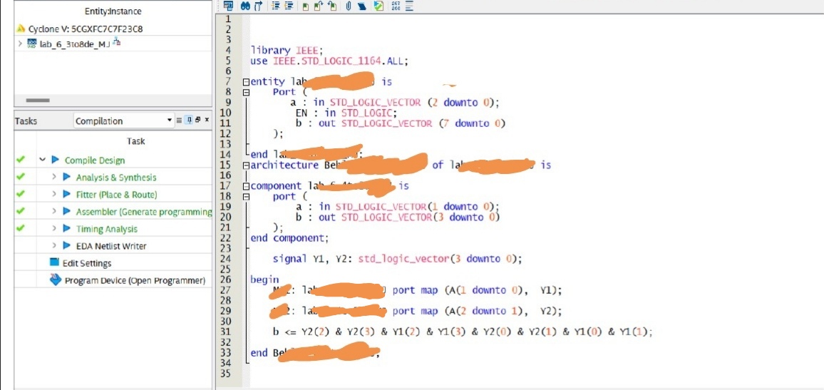 Solved Design 8 to 1 mux using 8 to 3 decoder vhdl code . | Chegg.com