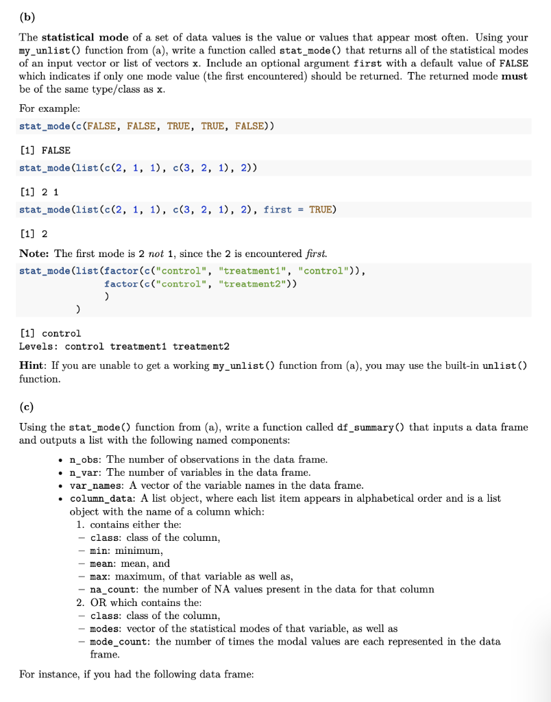 Question 5 The objective of this question is to give | Chegg.com