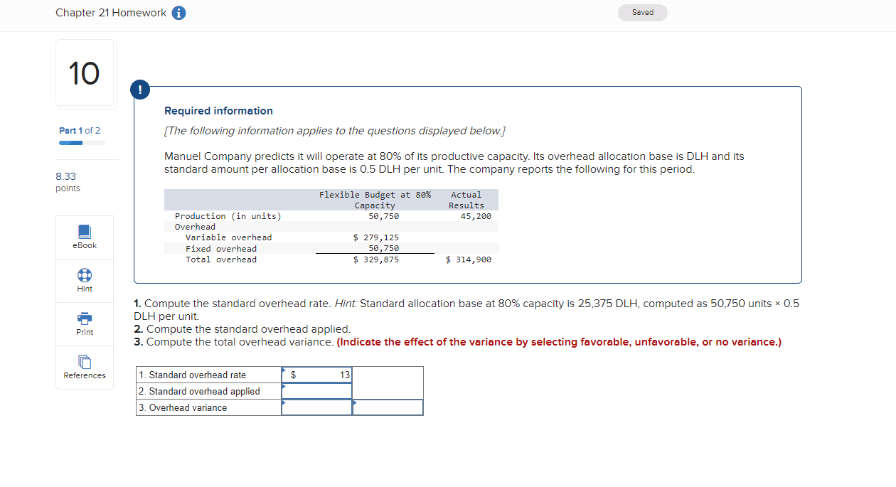Solved Required information [The following information | Chegg.com