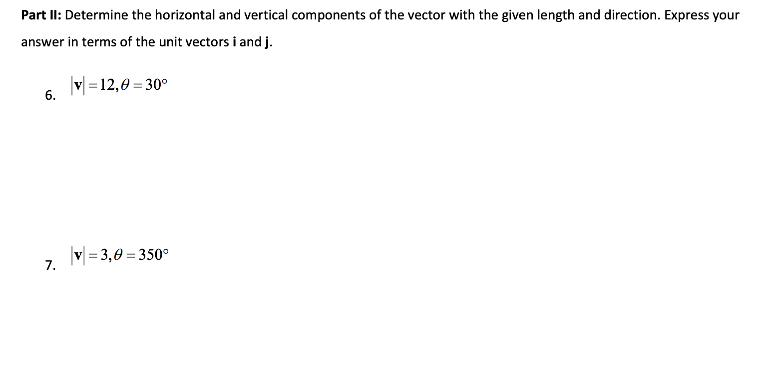Solved Part II: Determine the horizontal and vertical | Chegg.com Solved Part II: Determine the horizontal and vertical | Chegg.com