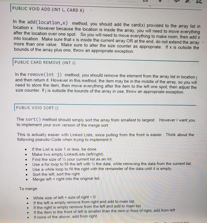 Solved PROGRAM DESCRIPTION In this assignment you will | Chegg.com