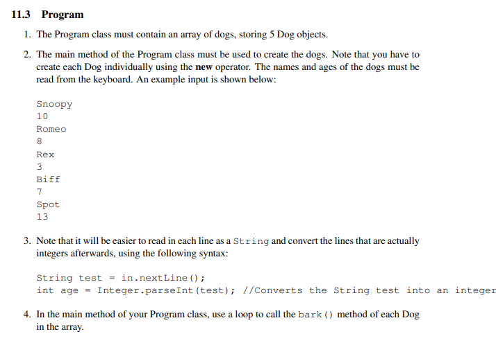 Solved Now we will begin using more than one class in our | Chegg.com