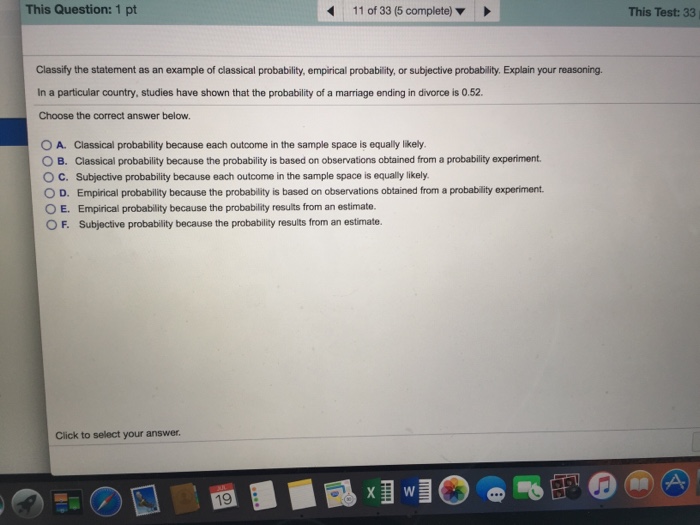 Solved Classify the statement as an example of classical | Chegg.com