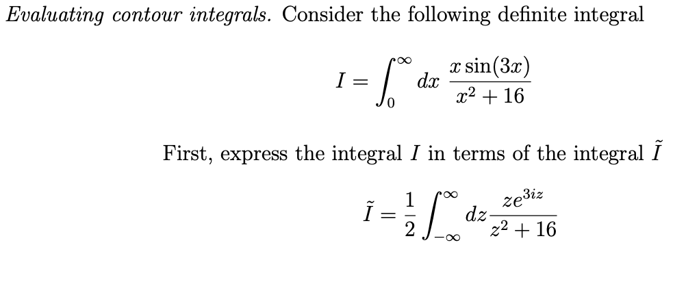 Solved ſ = |d Evaluating contour integrals. Consider the | Chegg.com