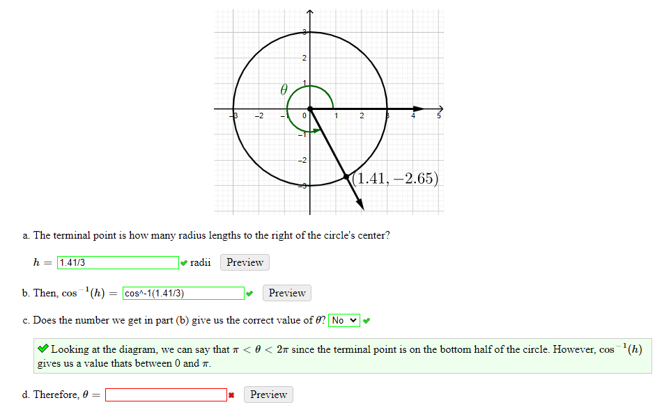 Solved Consider the angle shown below with an initial ray | Chegg.com