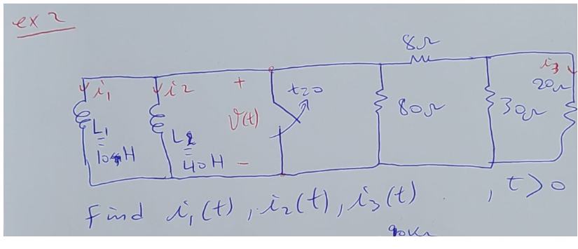Solved find i1(t),i2(t),i3(t) | Chegg.com