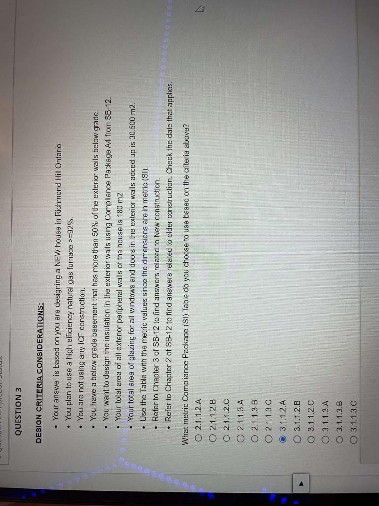 [Solved]: DESIGN CRITERIA CONSIDERATIONS: - Your answer is