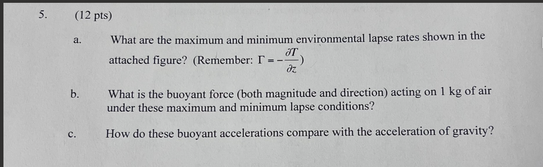 Solved a. What are the maximum and minimum environmental | Chegg.com