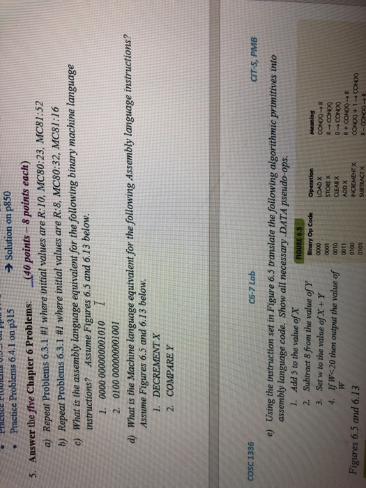 Solved Practice Problems 1. Assume that register R and | Chegg.com