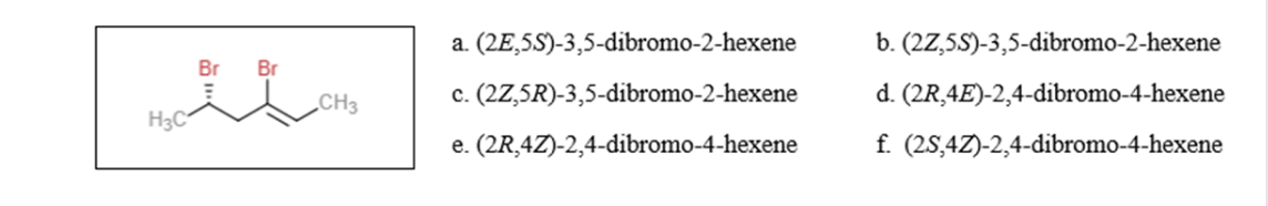 Solved 1. Which is the correct IUPAC name for the compound? | Chegg.com