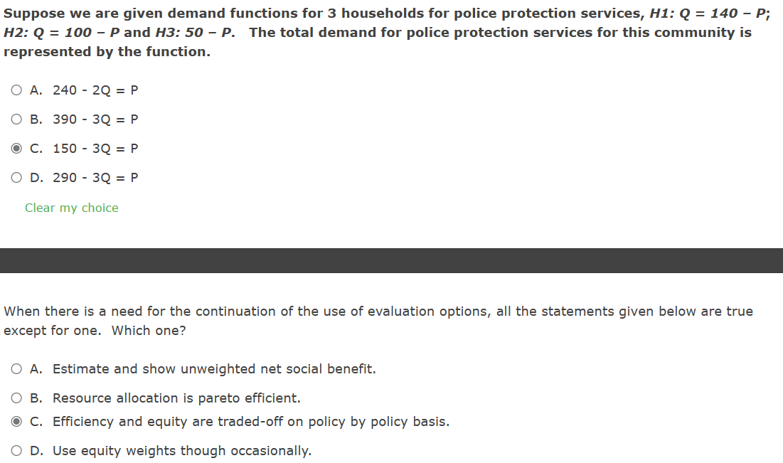 Solved Suppose we are given demand functions for 3 | Chegg.com