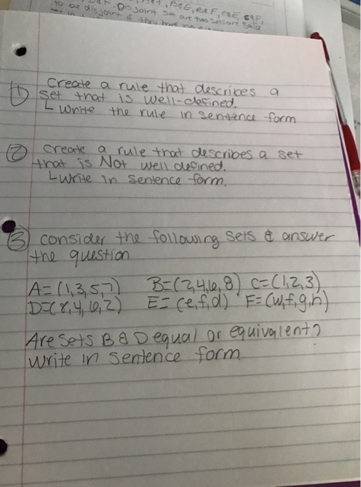 Solved Create a rule that describes a set that is | Chegg.com
