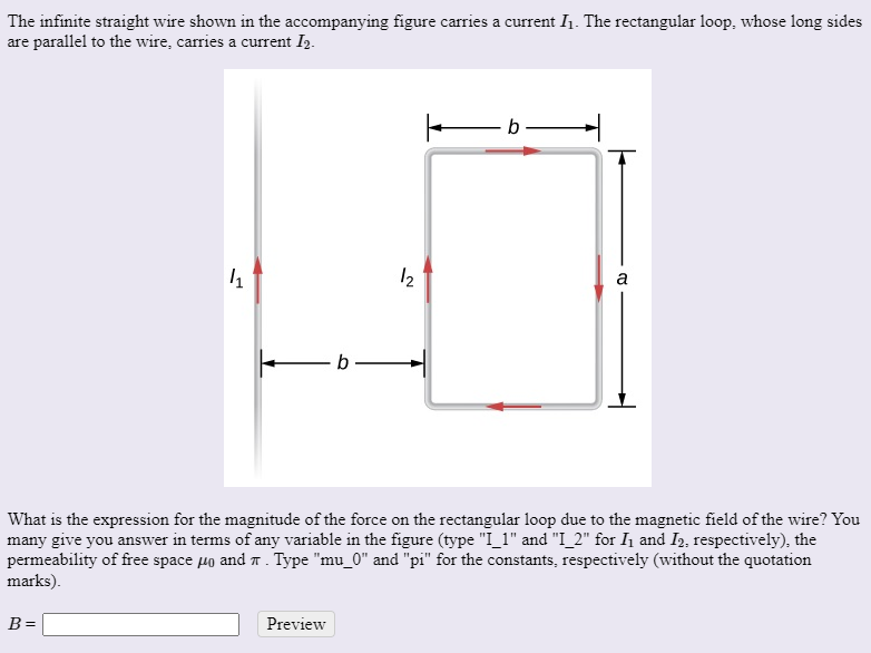 Solved The infinite straight wire shown in the accompanying | Chegg.com