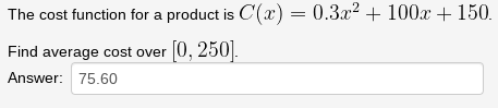 Solved The cost function for a product is | Chegg.com