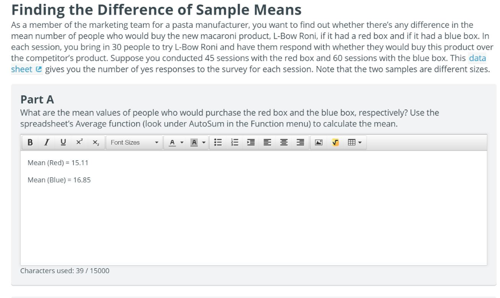 Solved Finding the Standard Deviation of Sample Mean | Chegg.com