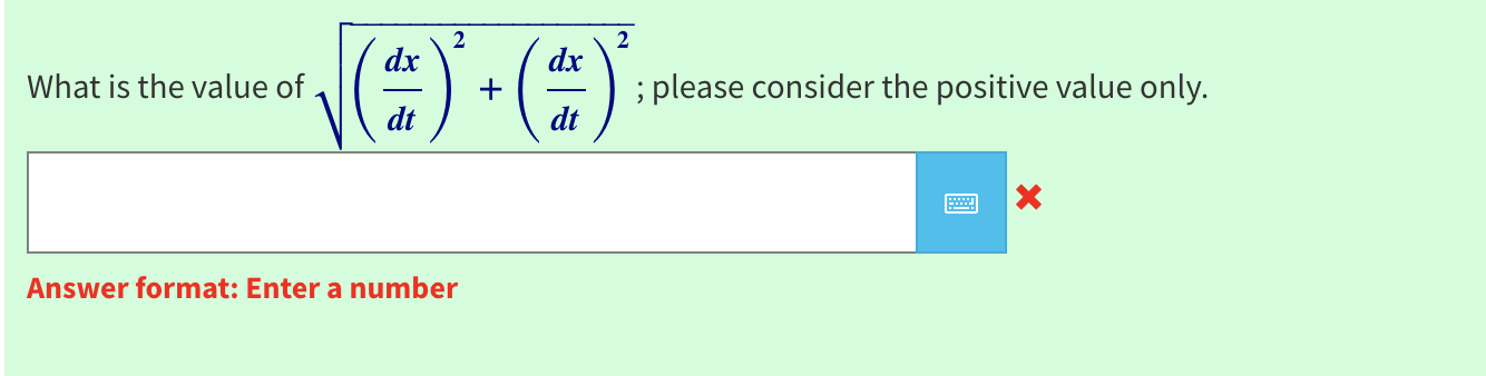 Solved Find the length of the parametric curve x=costsint | Chegg.com