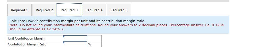 Solved PA6-3 (Algo) Calculating Contribution Margin, | Chegg.com