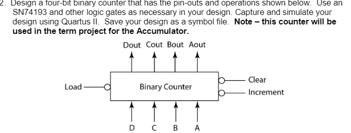 Solved 1. Design a four-bit parallel-in/parallel-out | Chegg.com