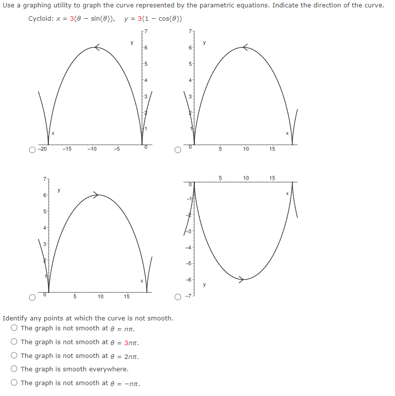 Solved Use a graphing utility to graph the curve represented | Chegg.com