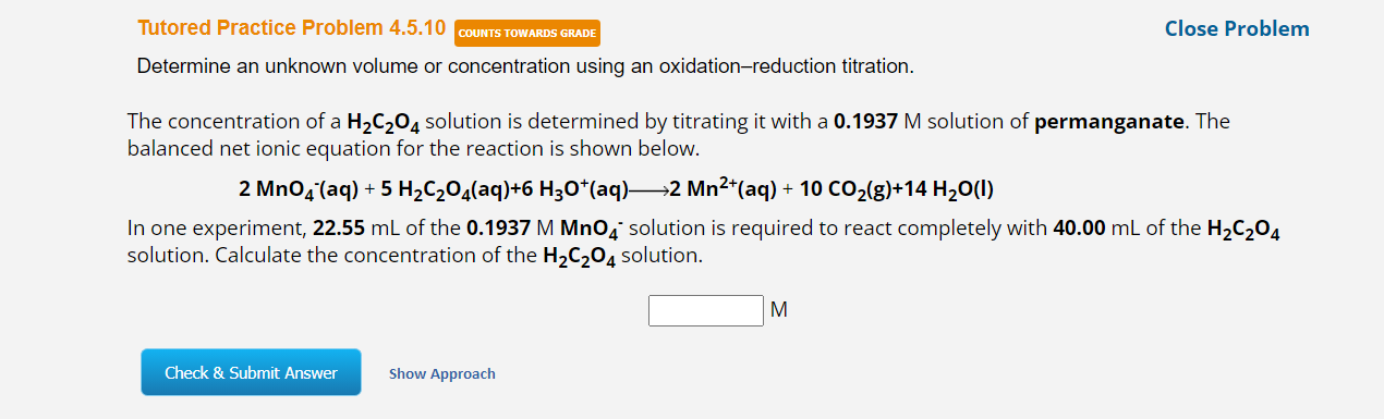 Solved Tutored Practice Problem 4.5.10 Close Problem | Chegg.com