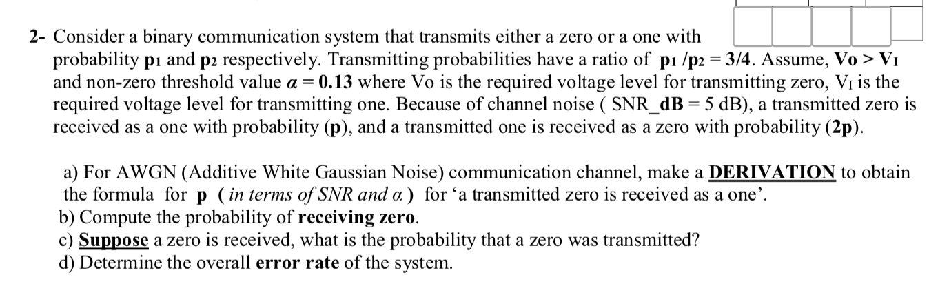 Solved SNR: Signal-to-Noise-ratio SNR_dB = 10 log10 (SNR) | Chegg.com Solved SNR: Signal-to-Noise-ratio SNR_dB = 10 log10 (SNR) | Chegg.com