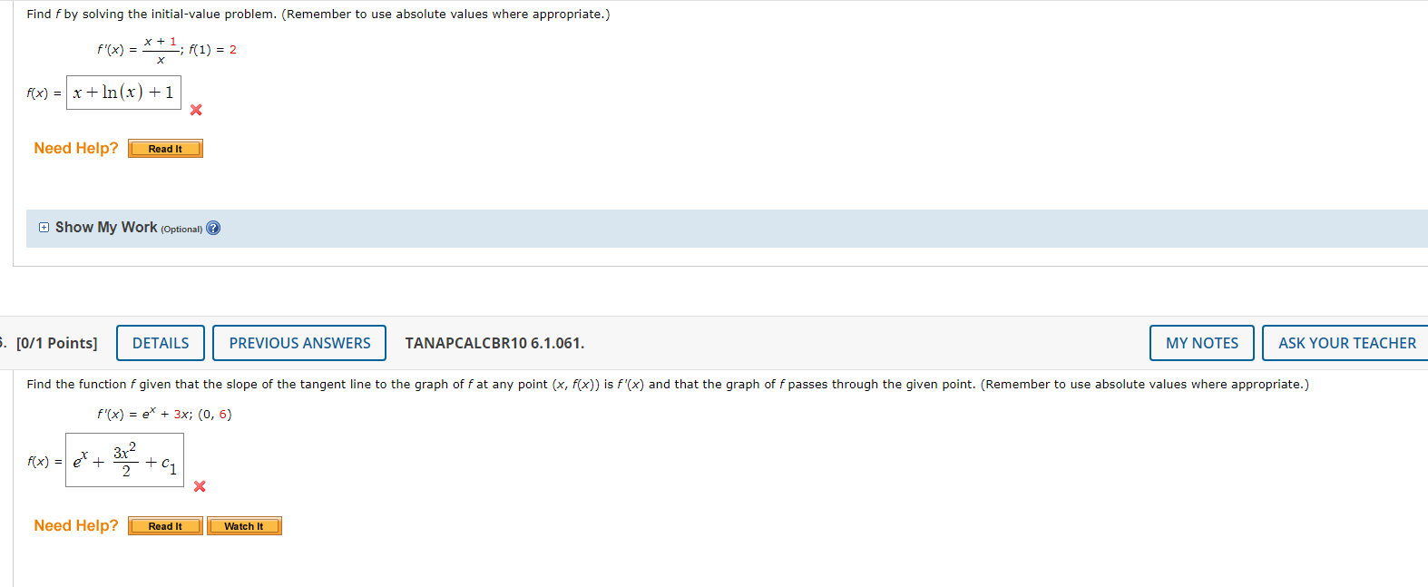 Solved Find f by solving the initial-value problem. | Chegg.com